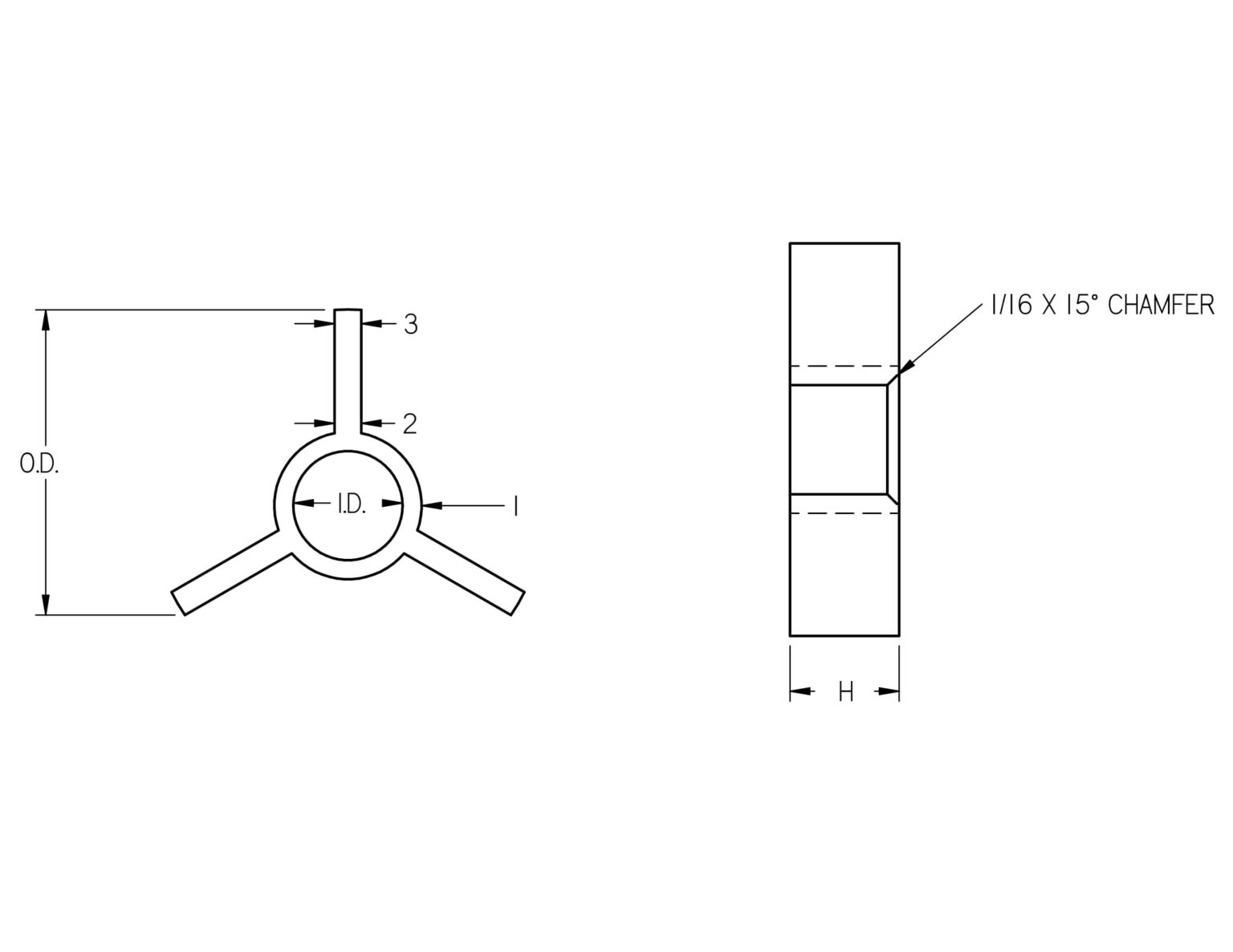 Standard Centering Spiders – Newby Rubber Inc.